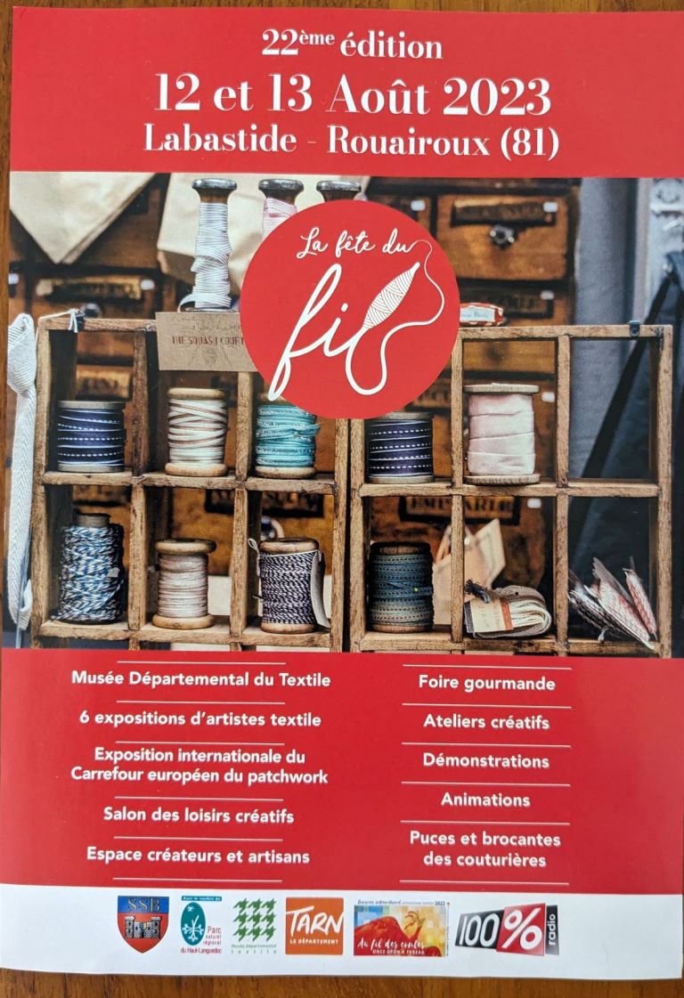 En Occitanie : Nadine Levé – La Ruche des Quilteuses