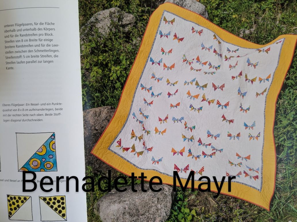 Un Papillon en cache un autre – La Ruche des Quilteuses